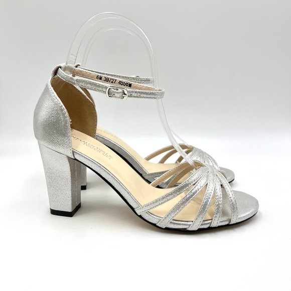 Touch Ups | Shoes | Benjamin Walk Touch Ups Womens Lauren Silver Dress ...